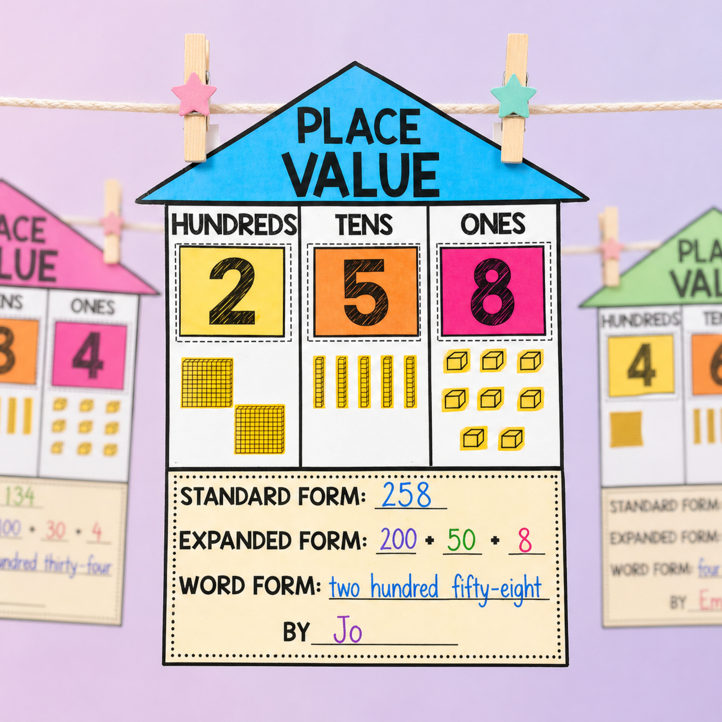 Place Value House Craftivity – Mrs Edgar