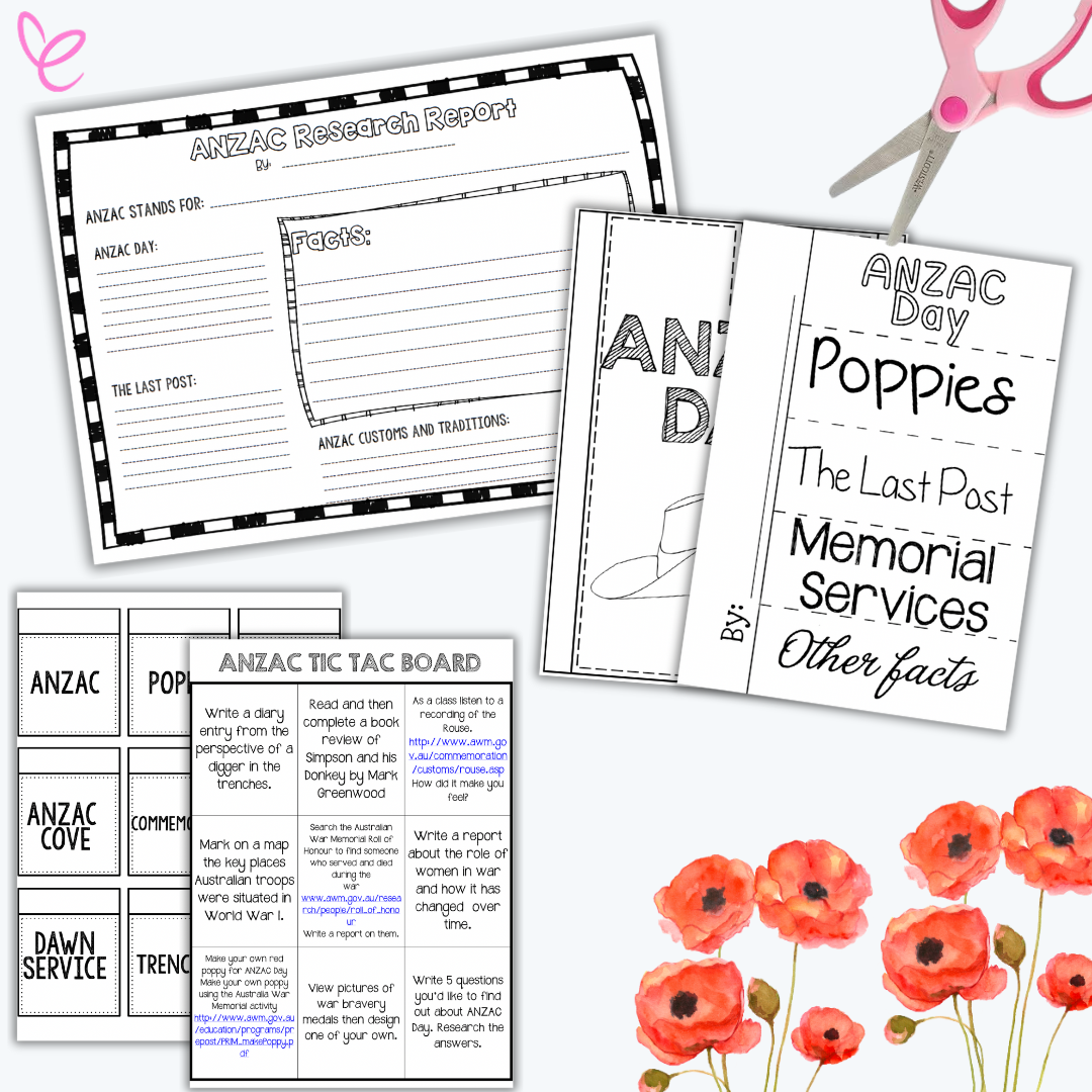 Anzac Day Bundle – Mrs Edgar