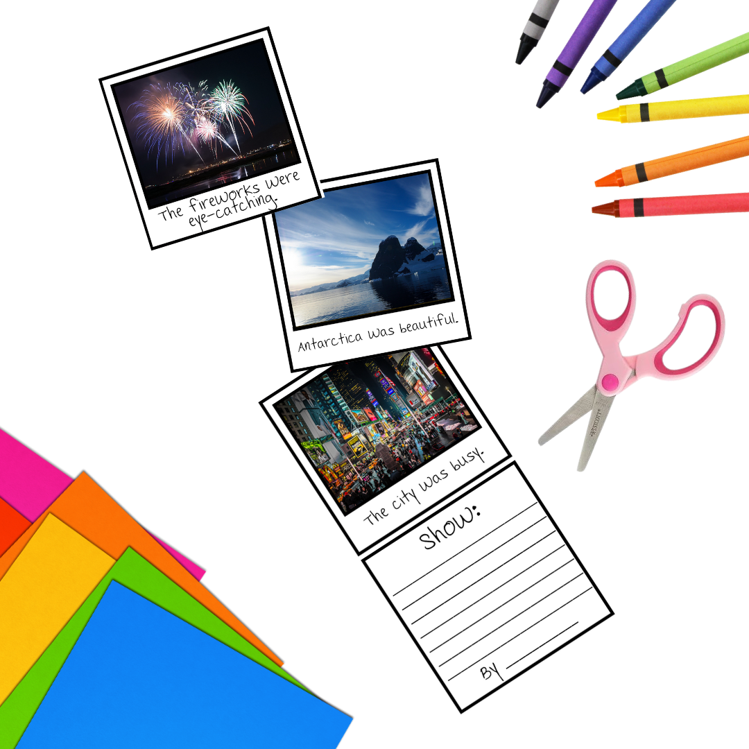 Show, Don't Tell Polaroid Activity – Mrs Edgar