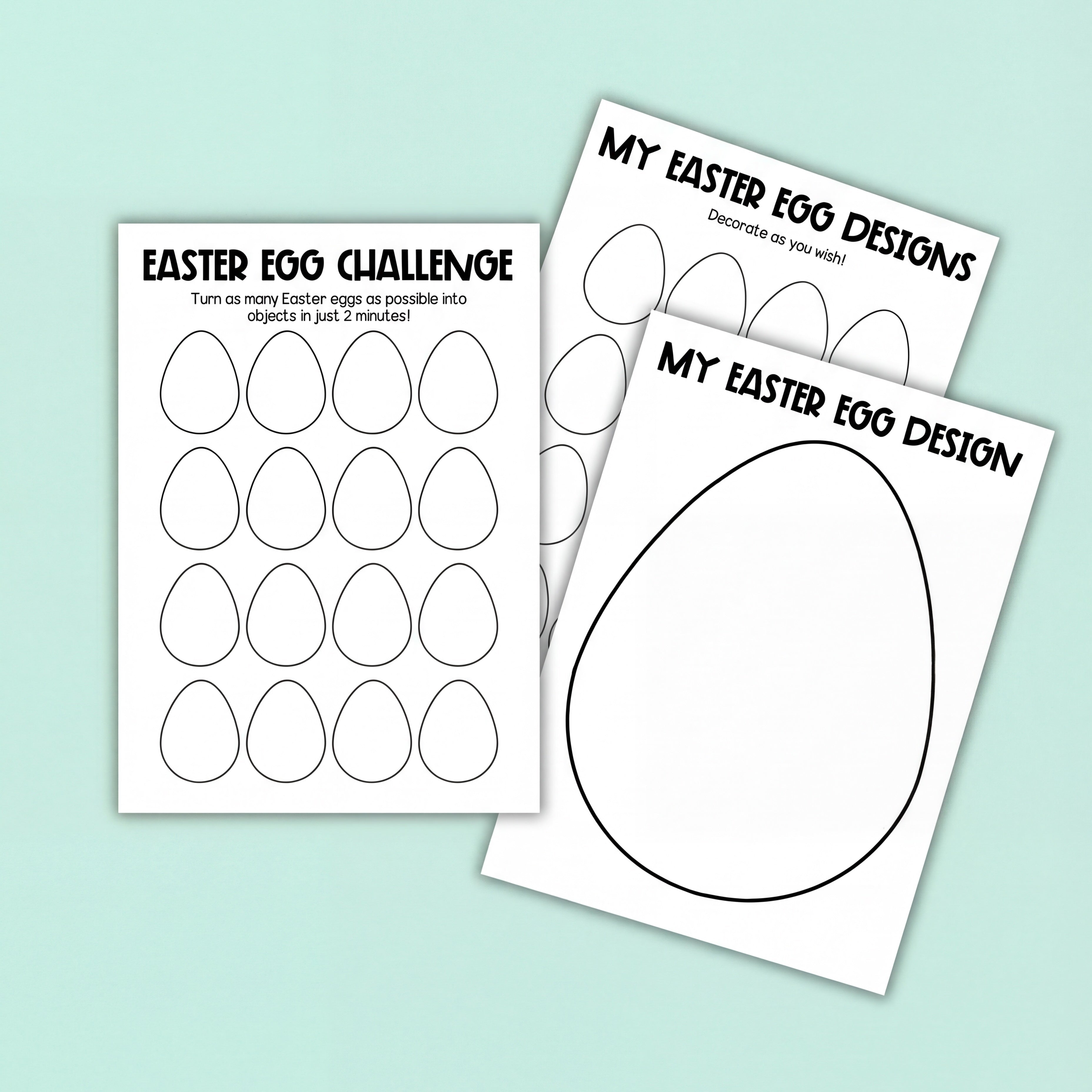 Easter Egg Challenge Primary Maths – Mrs Edgar
