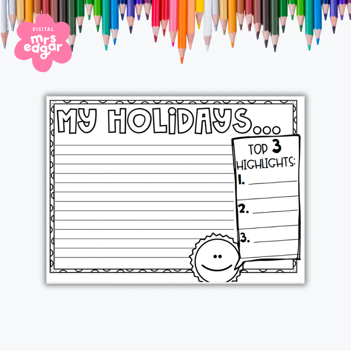 Holiday Recount Activity – Mrs Edgar