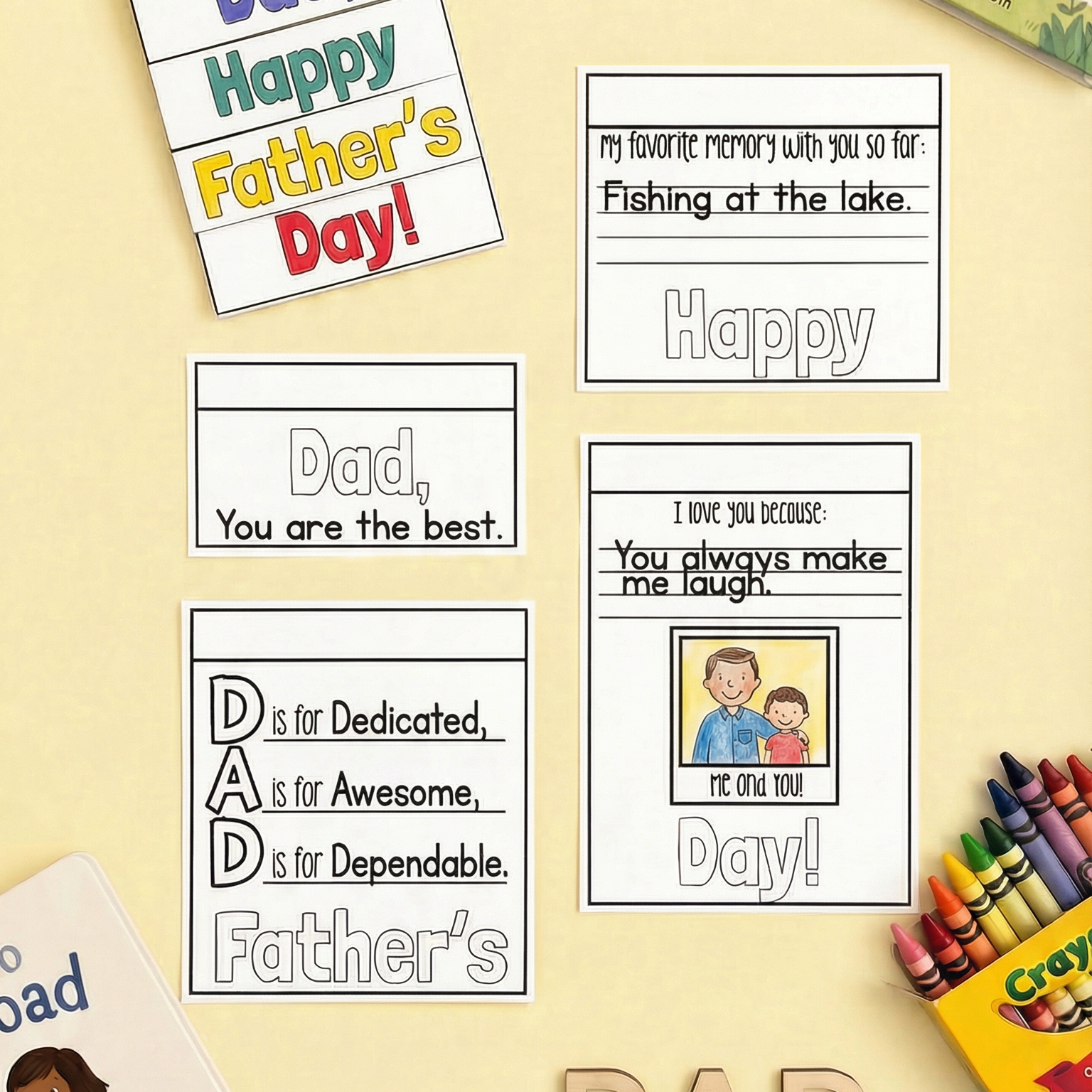 Father's Day Flip Book – Mrs Edgar