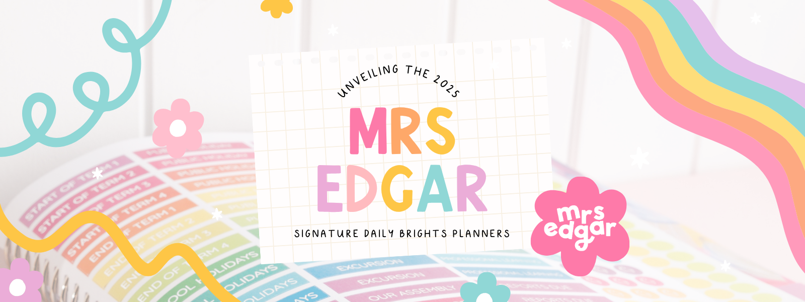 Unveiling the 2025 Mrs Edgar Signature Daily Planners