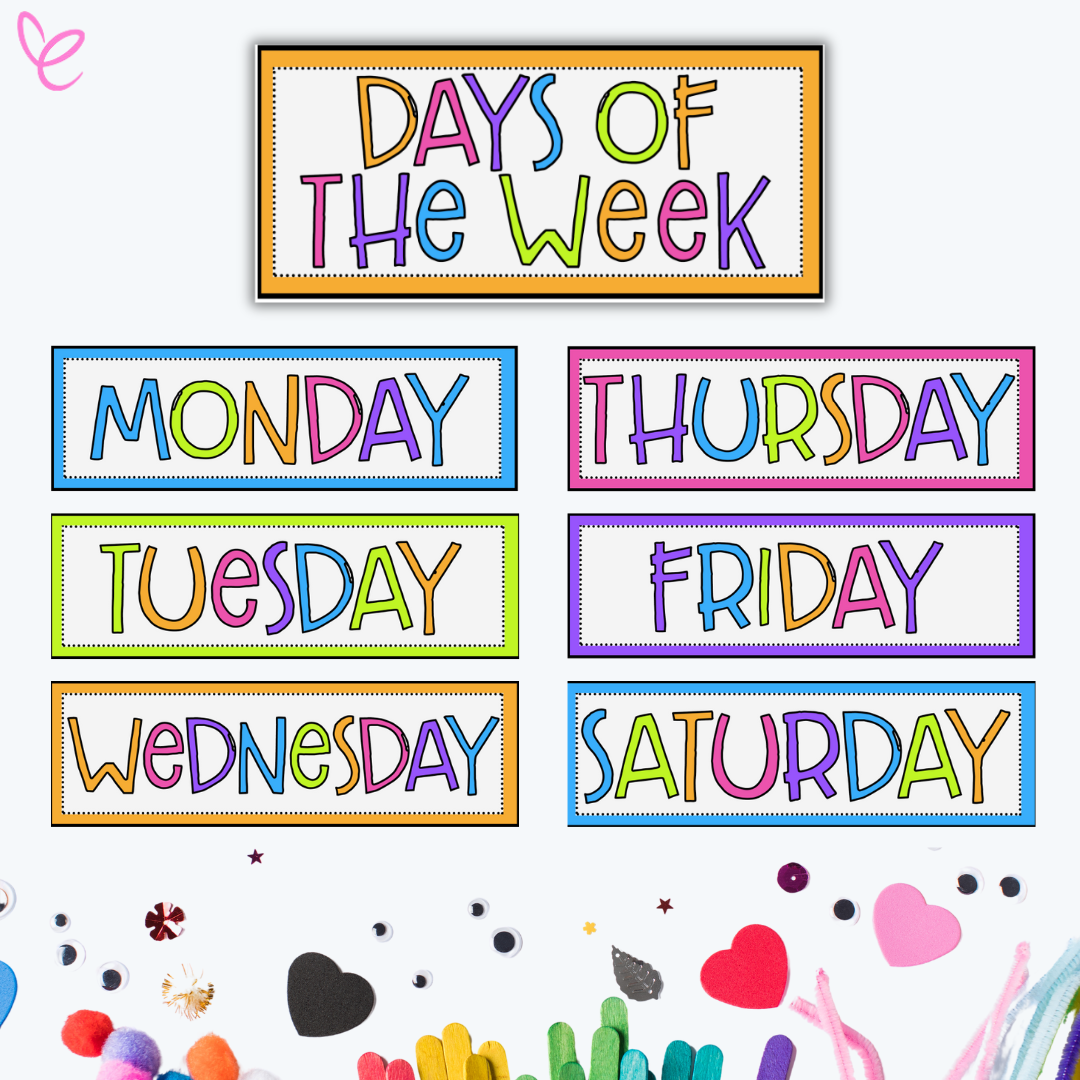 Days of the Week – Mrs Edgar