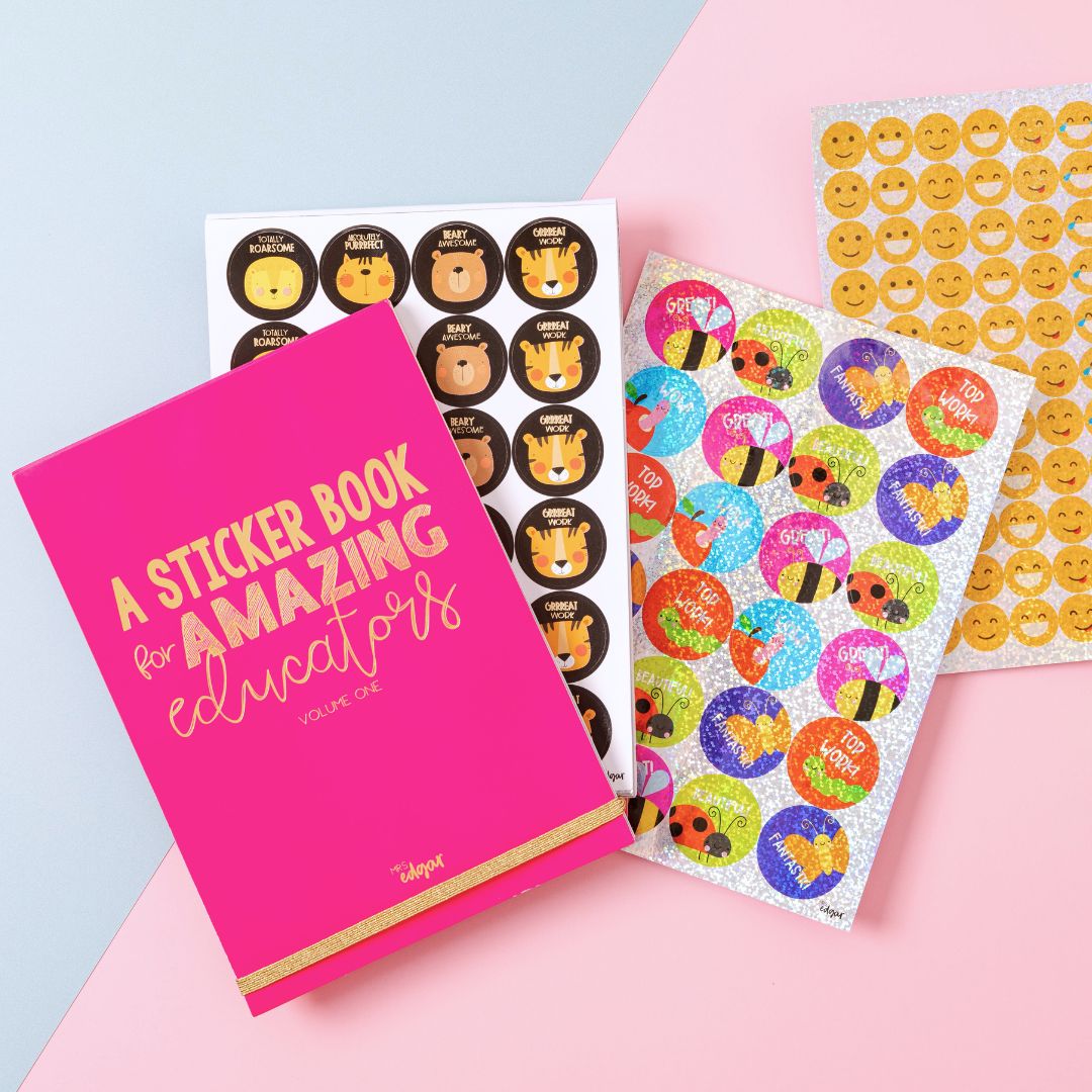 Sticker Book Vol 1 | Everyday Teacher Stickers – Mrs Edgar