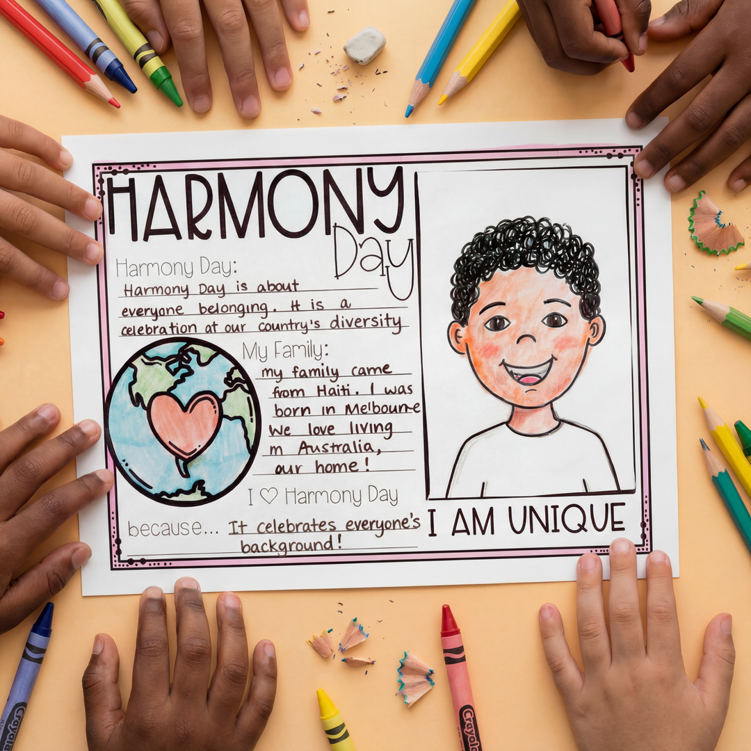 Harmony Day Poster – Mrs Edgar