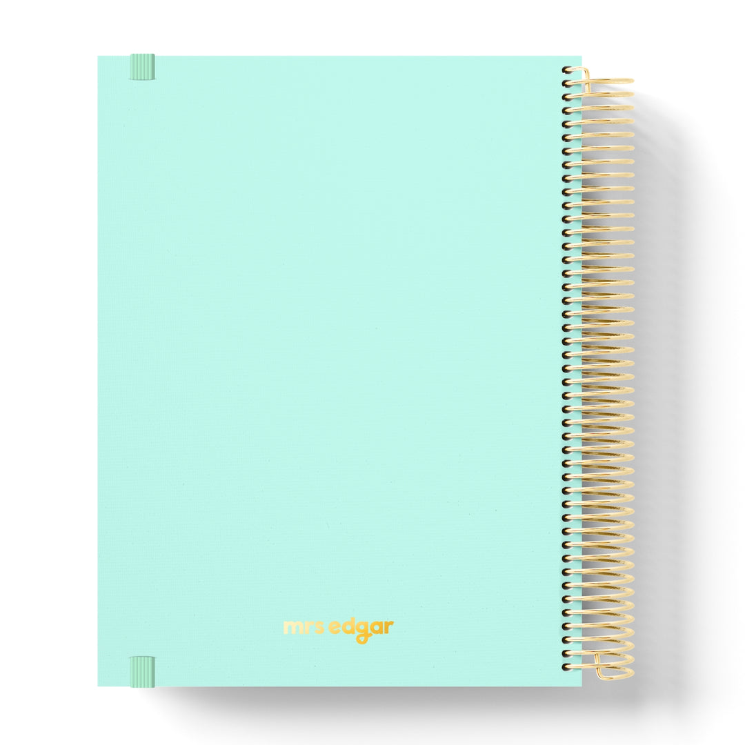 Mint 2026 Teacher Planner – Weekly Neutrals | Mrs Edgar