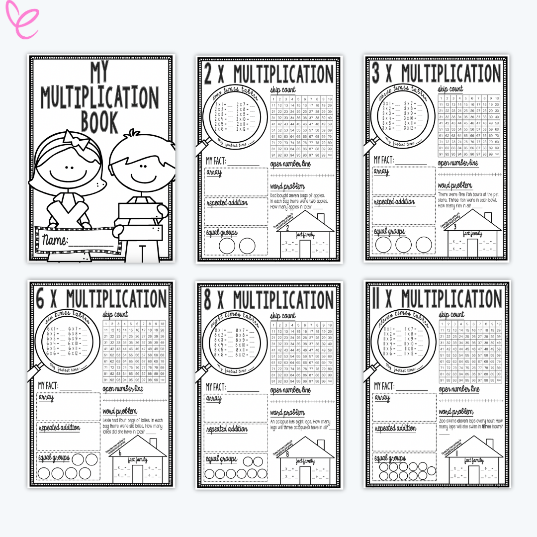 Multiplication Booklet – Mrs Edgar