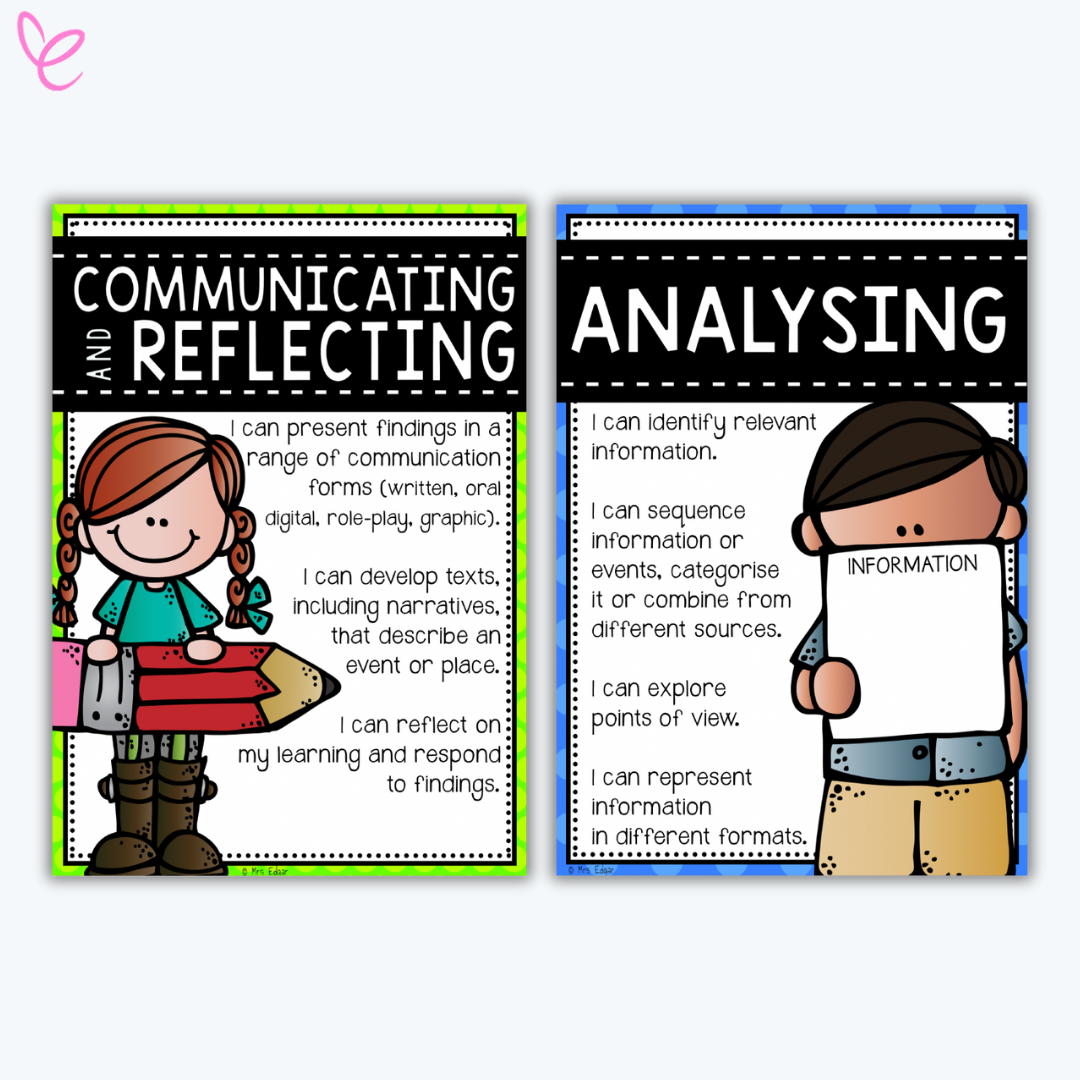 HASS Skills Poster Set – Mrs Edgar