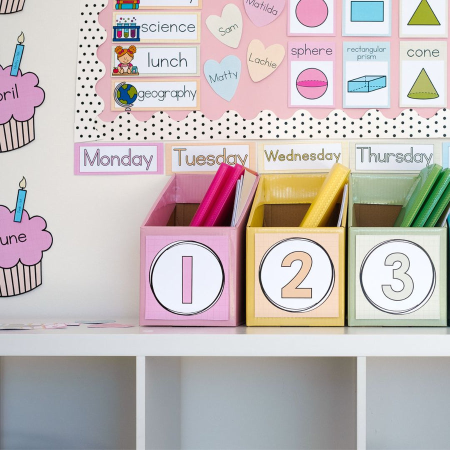 Gentle Classroom Decor Set – Mrs Edgar