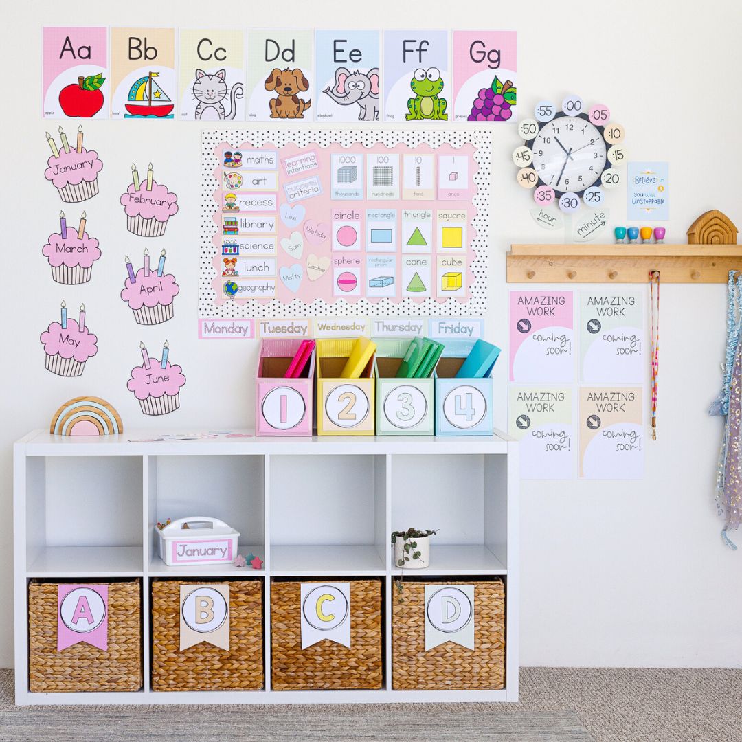 Gentle Classroom Decor Set – Mrs Edgar