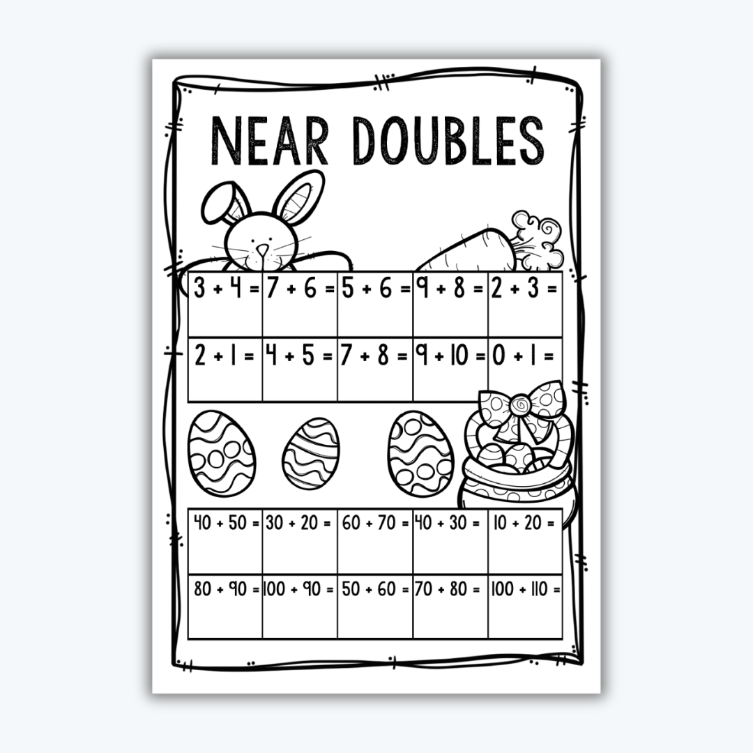 Grade 1 & 2 Easter Maths Worksheets – Mrs Edgar