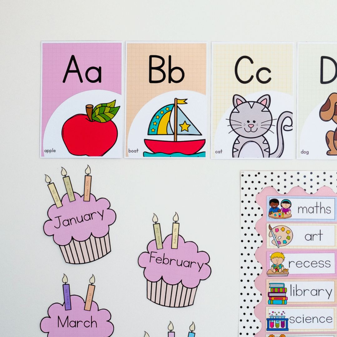 Gentle Classroom Decor Set – Mrs Edgar