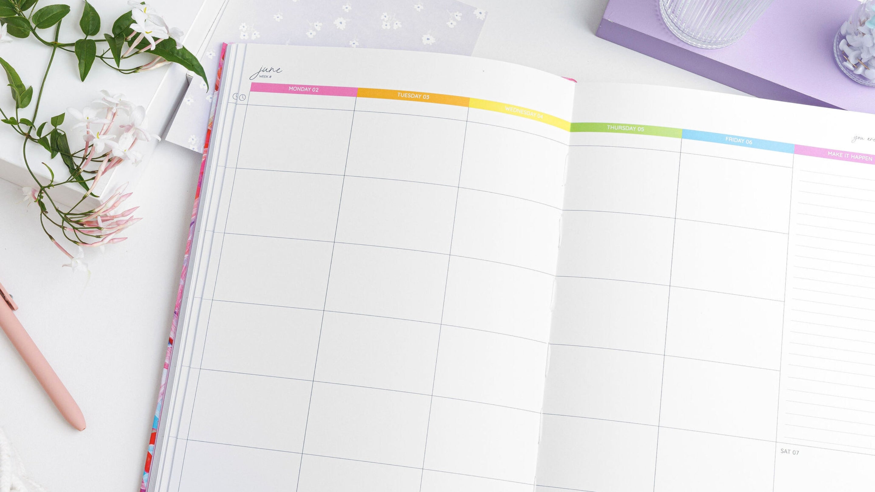 Mrs Edgar | vibrant teacher planners | weekly + daily teacher diaries