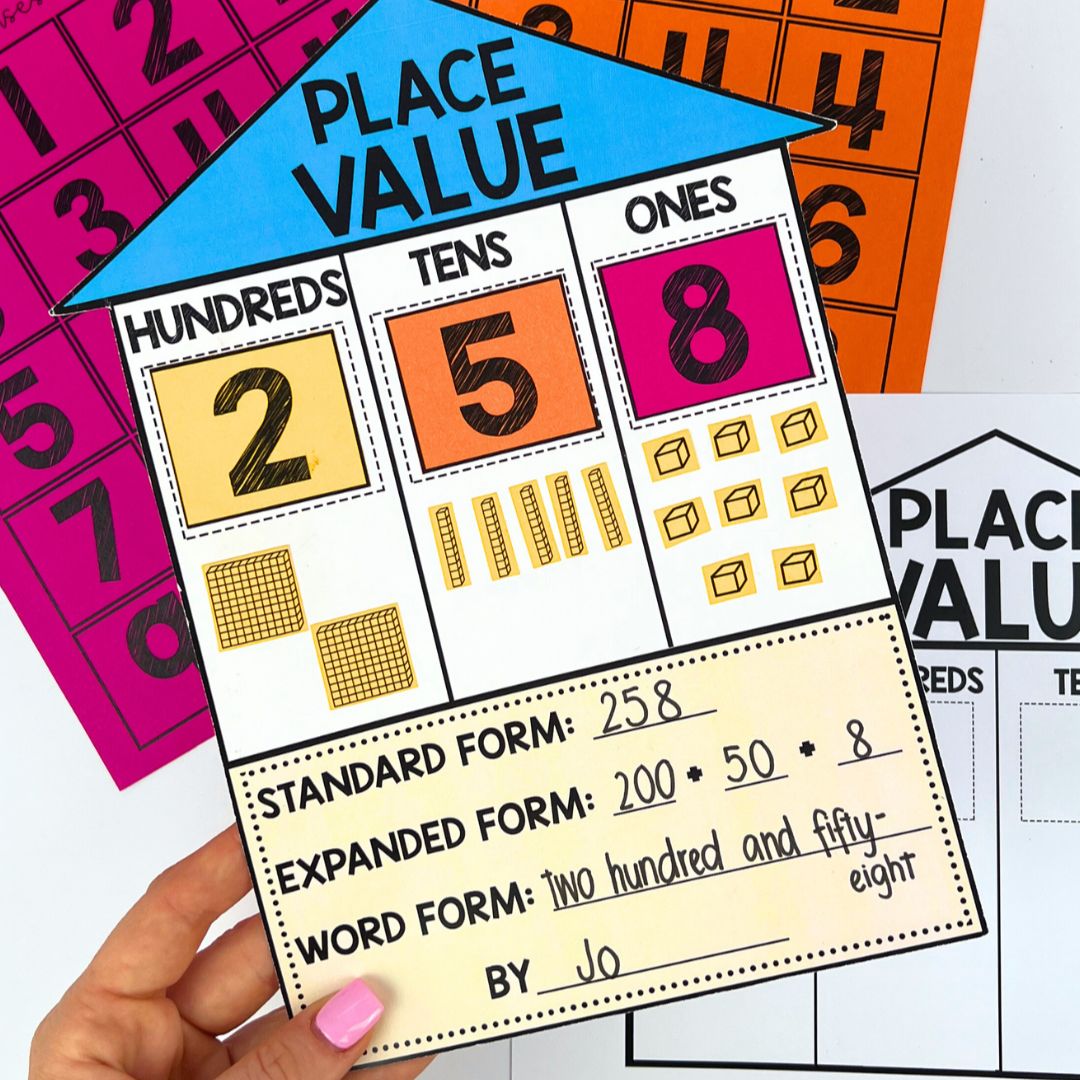 Place Value House Craftivity – Mrs Edgar