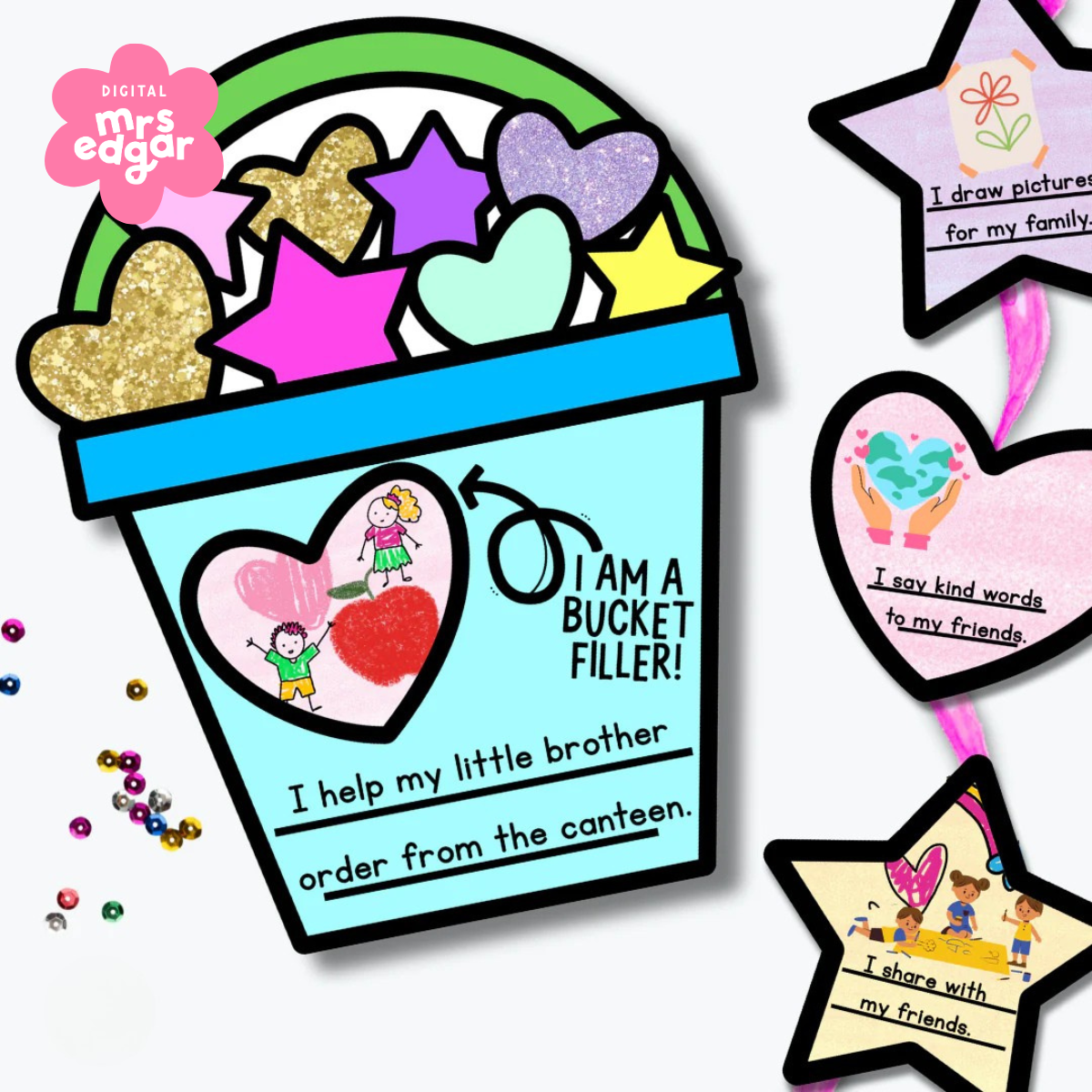 Bucket Filler Craftivity – Mrs Edgar