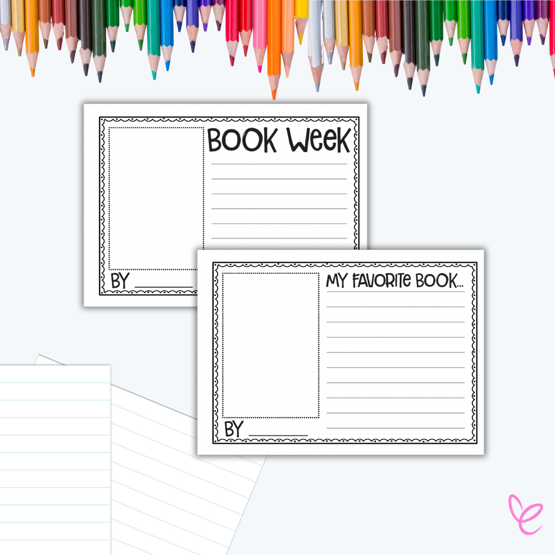 Book Week Writing Template – Mrs Edgar
