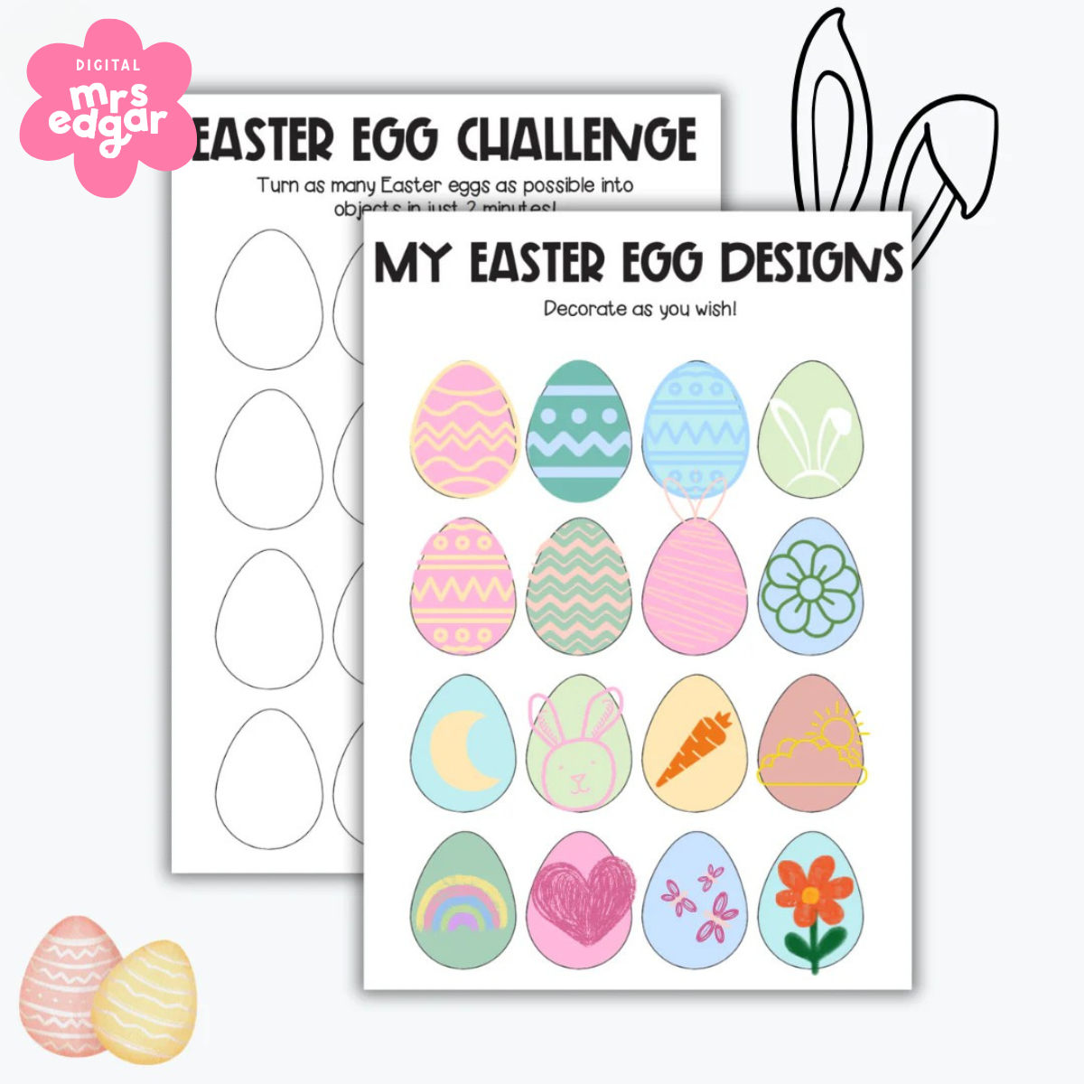 Easter Egg Challenge Primary Maths – Mrs Edgar
