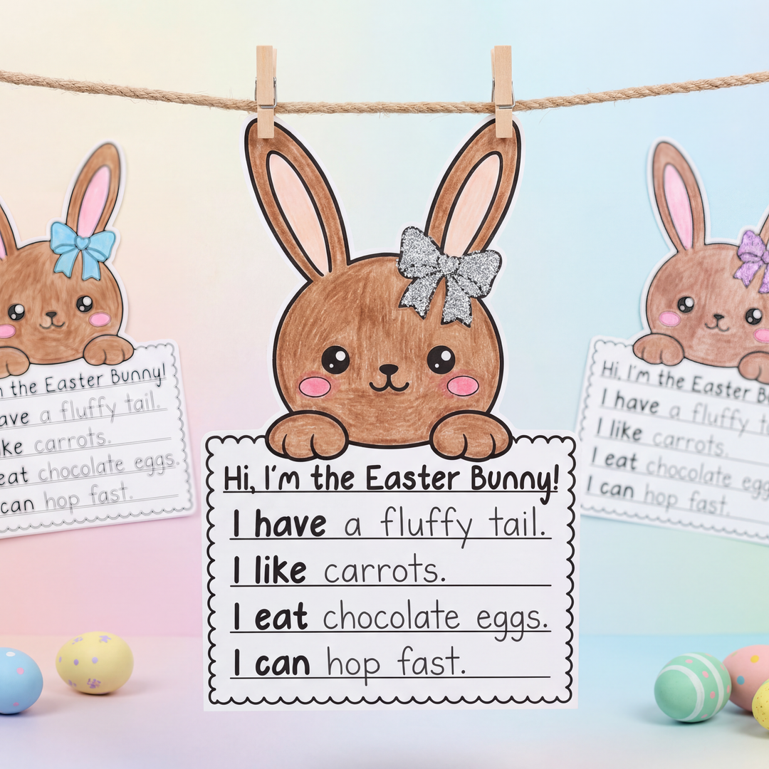 Easter Topper Writing Craft K–3 Maths – Mrs Edgar