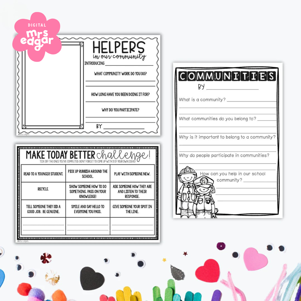 HASS Year 3 Civics and Citizenship: Communities – Mrs Edgar