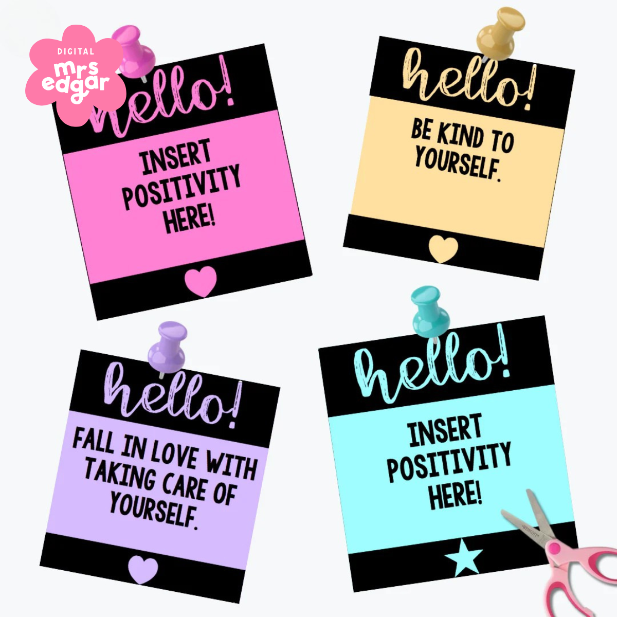 Positive Notes Staff Wellbeing – Mrs Edgar