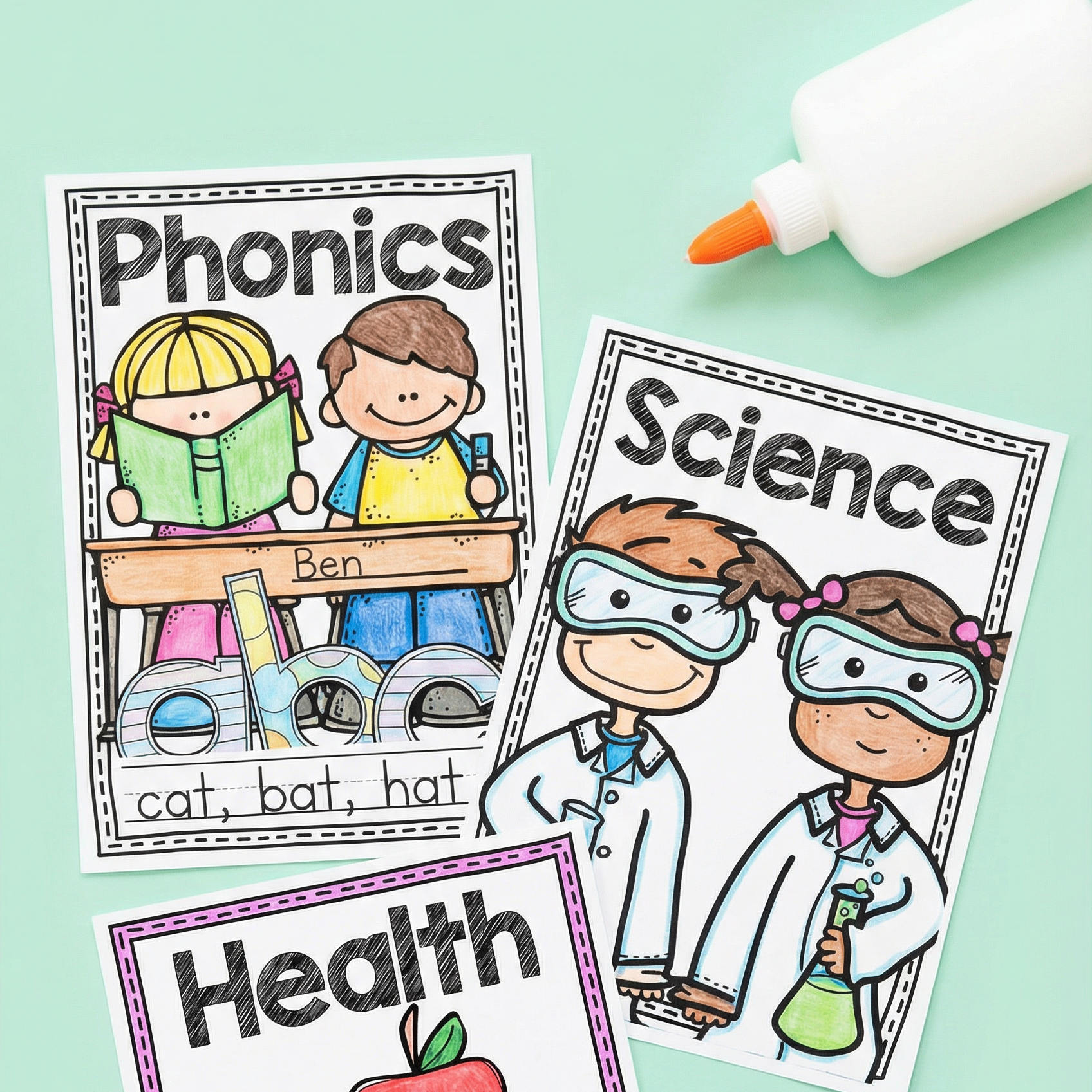 Editable Book Covers – Mrs Edgar